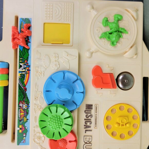 Vintage | Toys | Vintage 977 Musical Busy Box Child Toy Mickey 7s ...